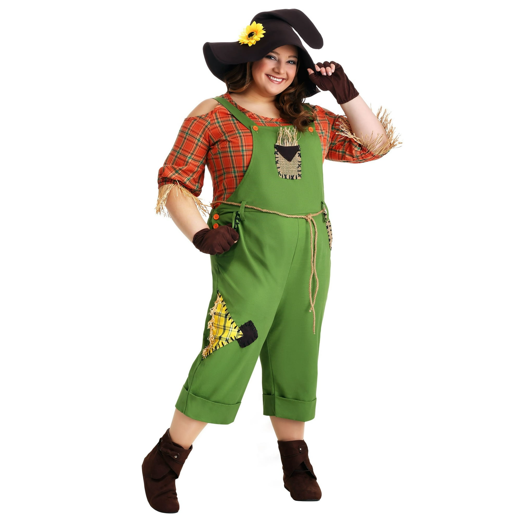 Click here for Fun Costumes Womens Scarecrow Costume Plus Size 3x prices
