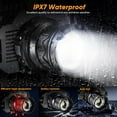2Pack Headlamp Bright, 3000LM Motion Sensor Lamp with 9 Modes, Zoomable ...