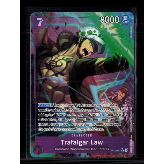 2024 One Piece Card Game Wings of the Captain Trafalgar Law Holo ...