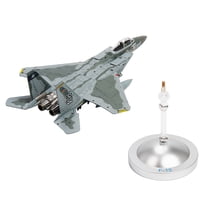 Alloy+ABS Plastic 1:100 F-15 Eagle Fighter Attack Model for Aviation ...