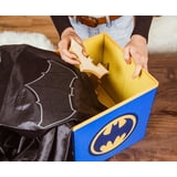 Batman Storage Bin, 11 Inches, Collapsible Fabric Organizer with Bat ...