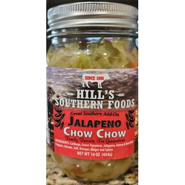 Campbell's All Natural Sweet Southern Chow Chow Relish, 16 Oz Glass Jar ...