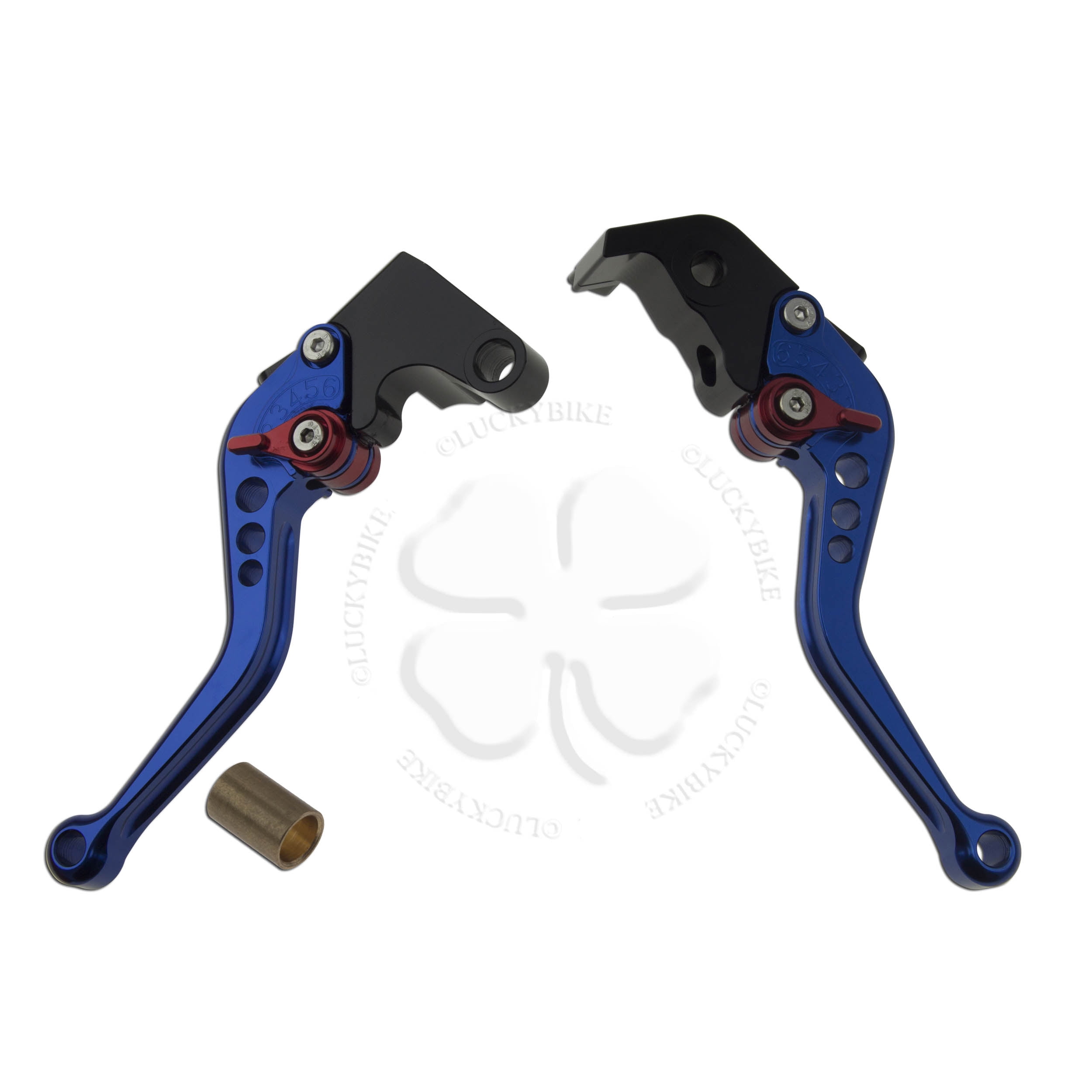 Blue CNC Shorty Brake Clutch Levers Yamaha YZF 05-14 R6 04-08 R1 06 07 ...