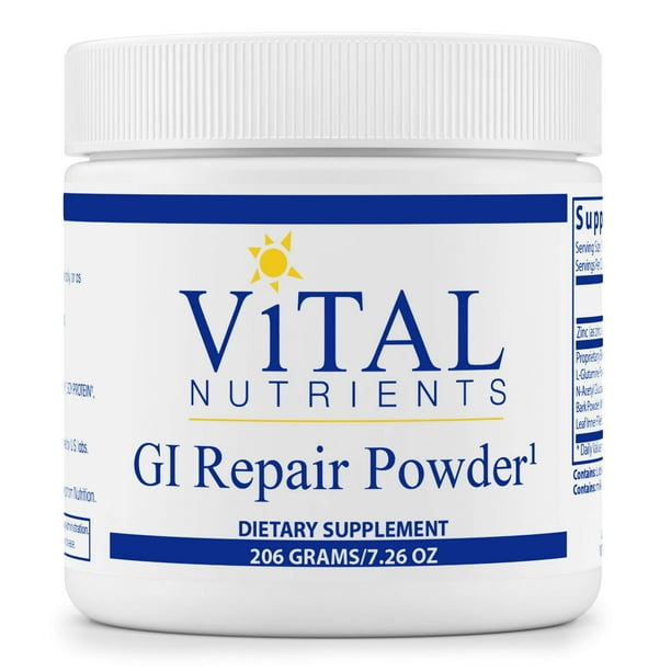 Vital Nutrients - GI Repair Powder- Digestive Enzyme Supplements ...
