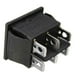 3-Position Momentary Rocker Switch 6-Pin Spring Return DPDT 16A 250V ...