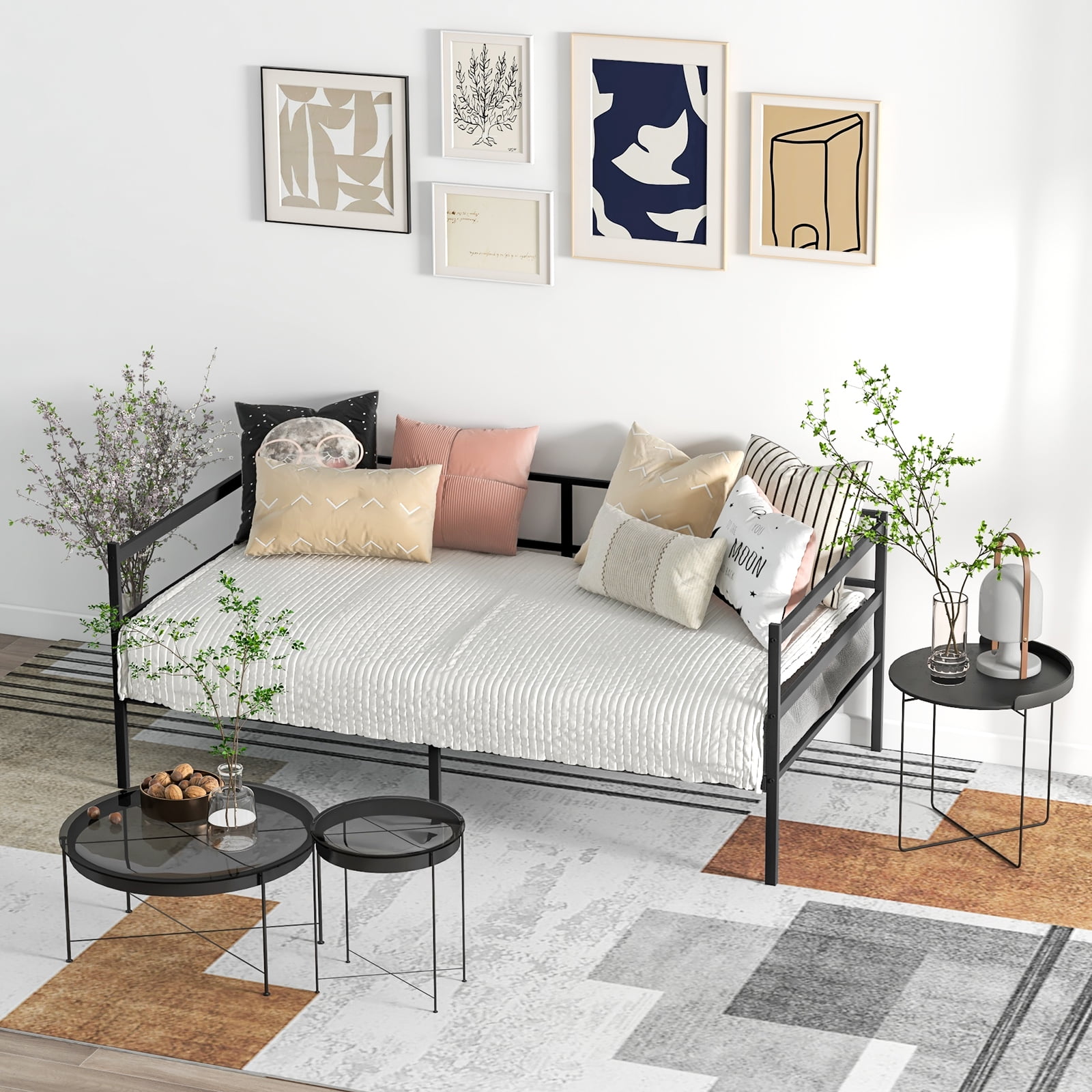 Click here for Giantex Twin Size Metal Daybed Frame  2-In-1 Multi... prices