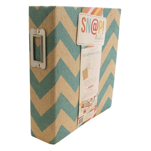 Snap Studio Teal Burlap Binder: 6 x 8 Inches - Walmart.com