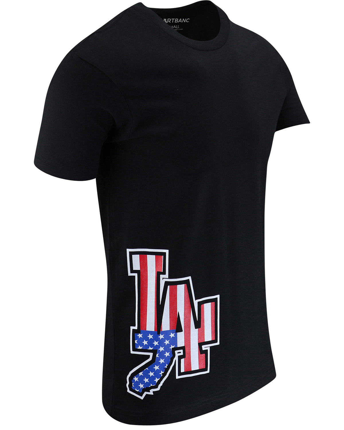 ShirtBANC Los Angeles Letters Mens Shirt California Flag Tee - Walmart.com