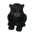 Hi-Line Gift Ltd Black Bear Cub Sitting Garden Statue - Walmart.com