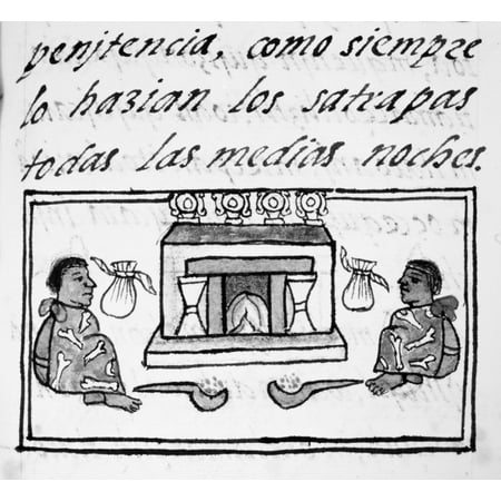 Pre-Columbian Mexico. /Nillumination Of Pre-Columbian Native Americans ...