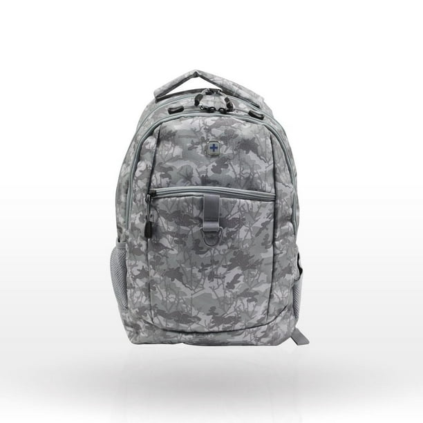 Mochila Swiss Gear BTS Camuflaje para laptop de 15' color gris claro ...