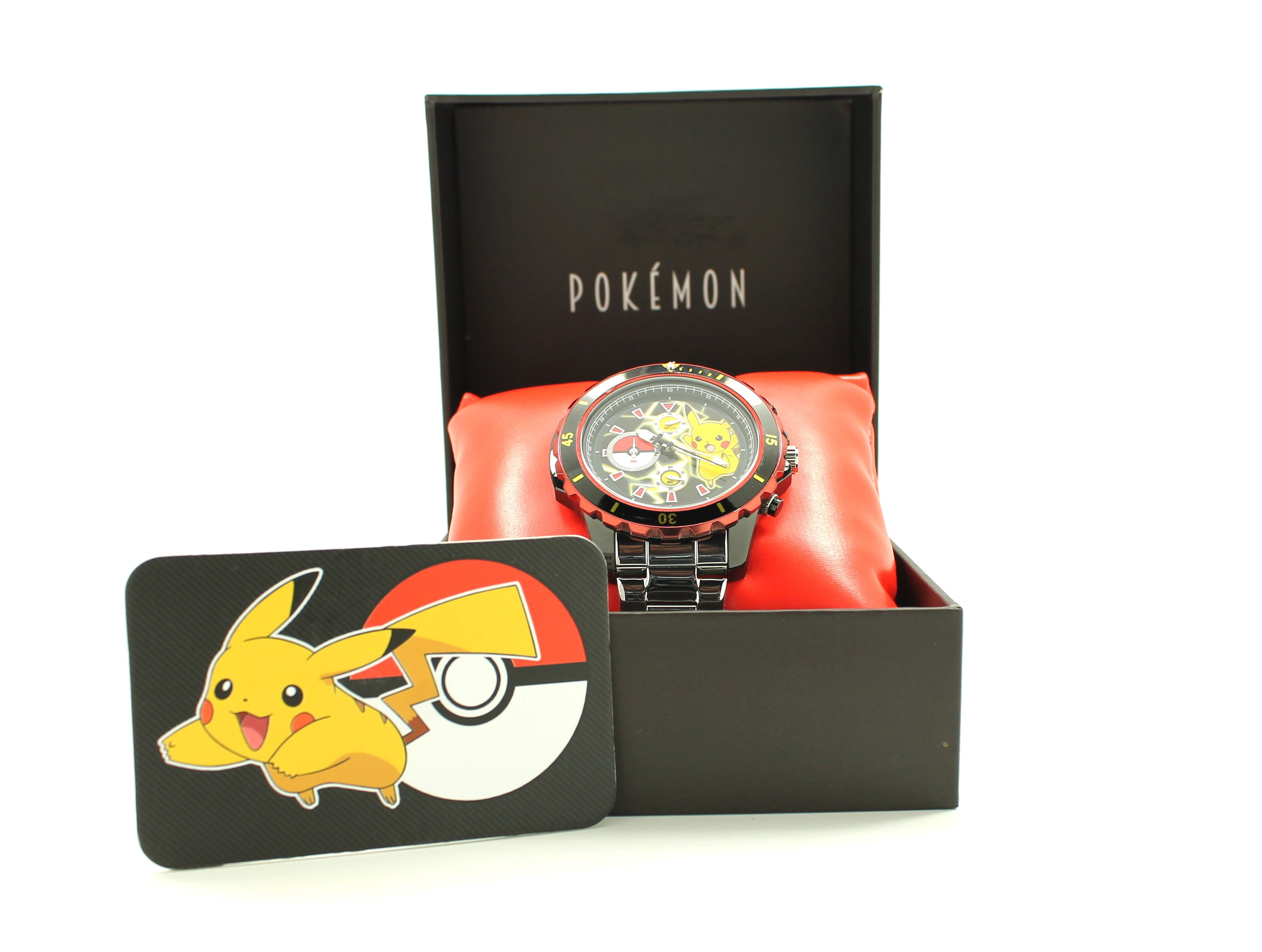 Buy Pokemon Pikachu Men's or Women's Genuine Diver Style Chronograph ...