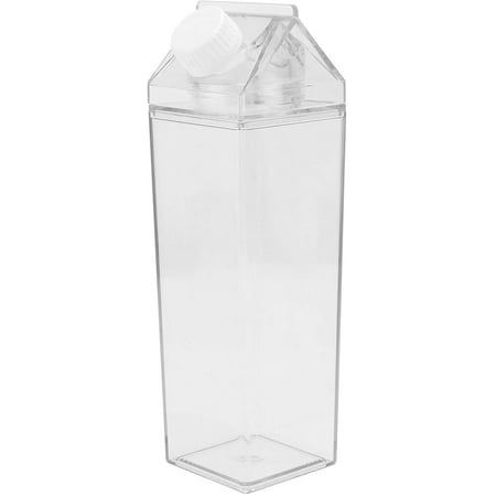 Fortunenine Milk Carton Water Bottle Milk Box Plastic Juice Box Water ...