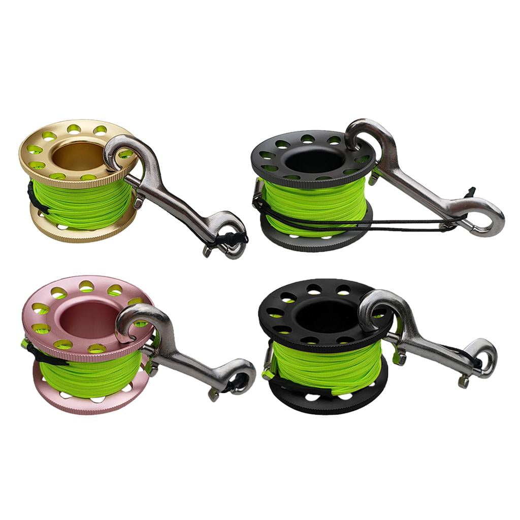 4pcs Scuba Diving Reel Line Underwater Spool Rope 15m for Wreck and ...
