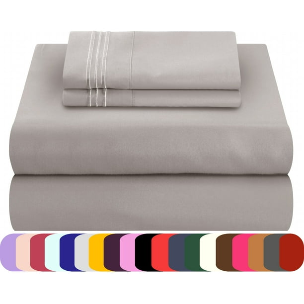 Mezzati Luxury 1800 Prestige Soft And Comfortable Collection Bed Sheets