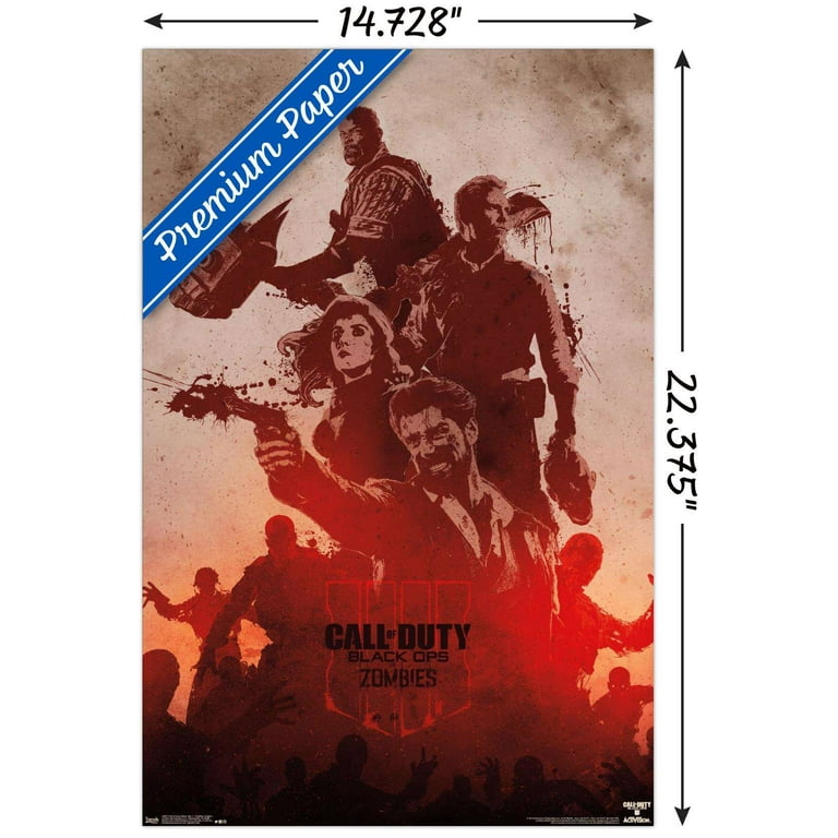 Call Of Duty Black Ops 2 Zombie Poster