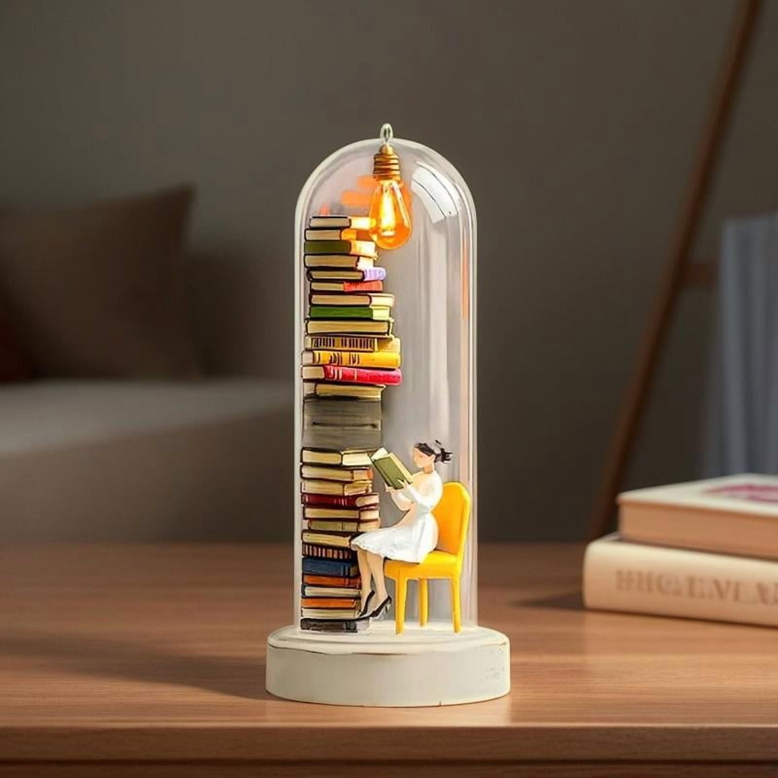 Click here for Warmfupalace Led Resin Night Light In Reading Man... prices