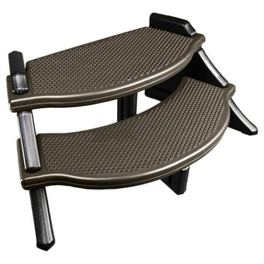 Good Ideas Stora Steps Lightweight Outdoor & Indoor Storage Step, Oak ...