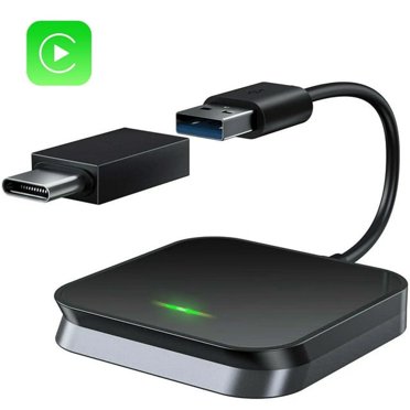 CarlinKit Wired to Wireless CarPlay Adapter Gps Bluetooth Car Adapter ...