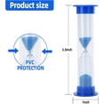 Plastic Sand Timer Sandglass Hourglass Sand Clock Timer 30 sec, 1 min ...