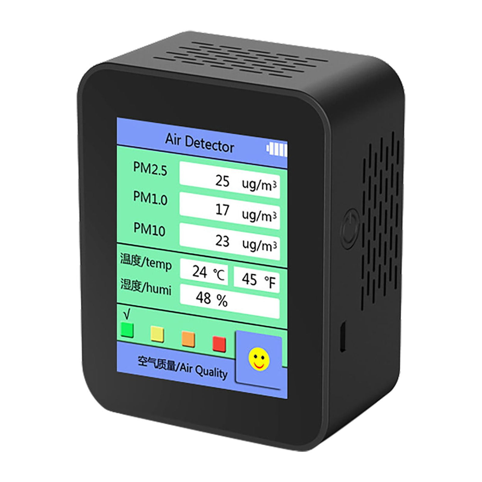 Ganfancp M10 Monitor de Calidad para Pm2.5 Aqi Sensor Electroquímico Detect Liquidación 1 ...