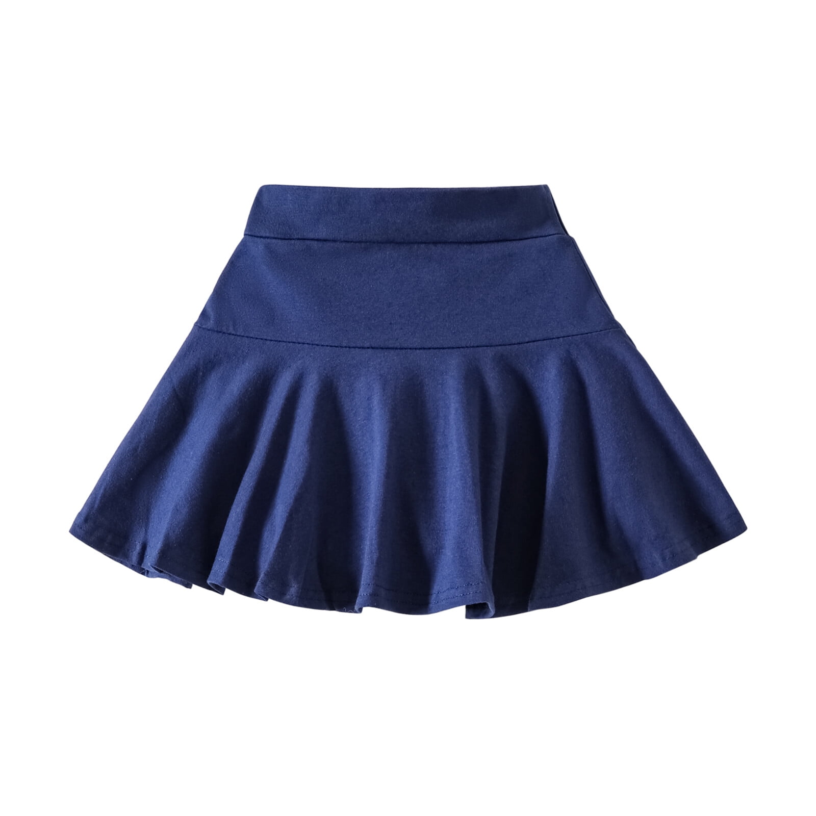 U·nikaka Toddler Baby Girl Skorts Flared Plain Pleated Skater Skirts ...