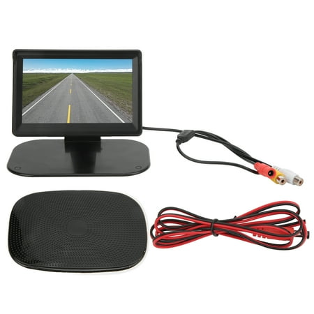 ANGGREK Reverse Display Monitor,5in Car Backup Monitor Foldable HD IPS ...