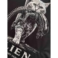 Alien The Short Version Cat Shirt – Sci-Fi Horror Parody Graphic Tee ...