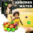 12-Pack 2 Inch Reusable Water Balls, Absorbent Splash Bombs, Outdoor ...