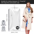 Hanging Vacuum Storage Bags 6 Pack, Large Vacuum Seal Garment Bags for ...