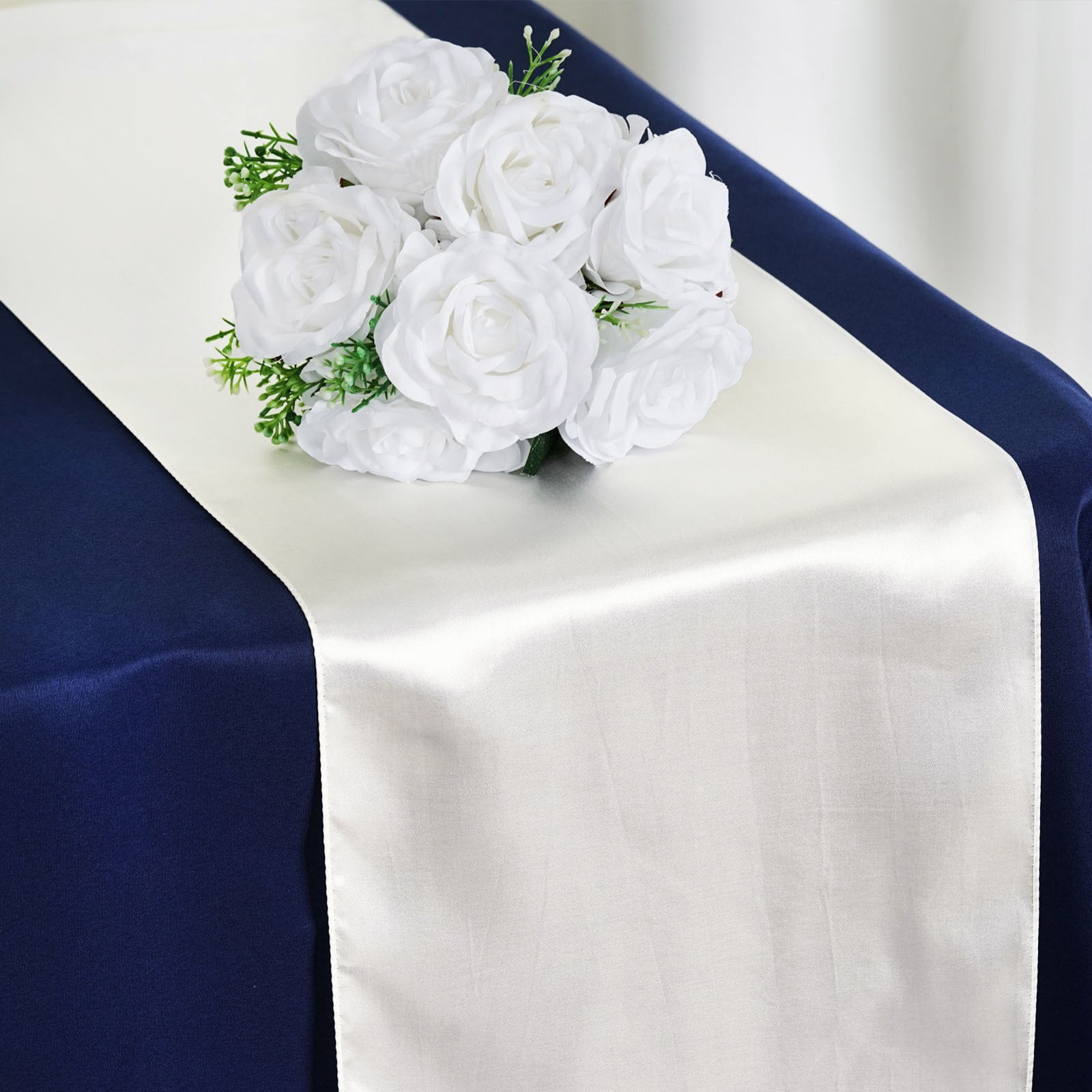 Efavormart Premium SATIN Table Top Runner For Weddings Birthday Party ...