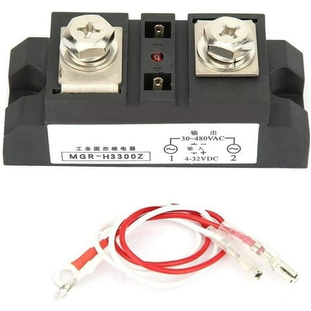 Solid State Relay, Industrial Solid State Relay DC Control AC SSR 300A ...