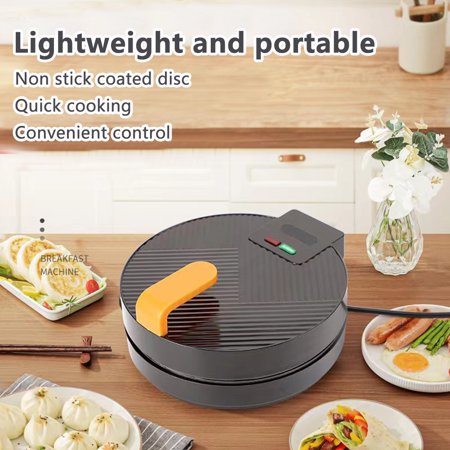 Clairlio 110V/220V Portable Bread Machine EU/US Plug 1400W Waffles ...