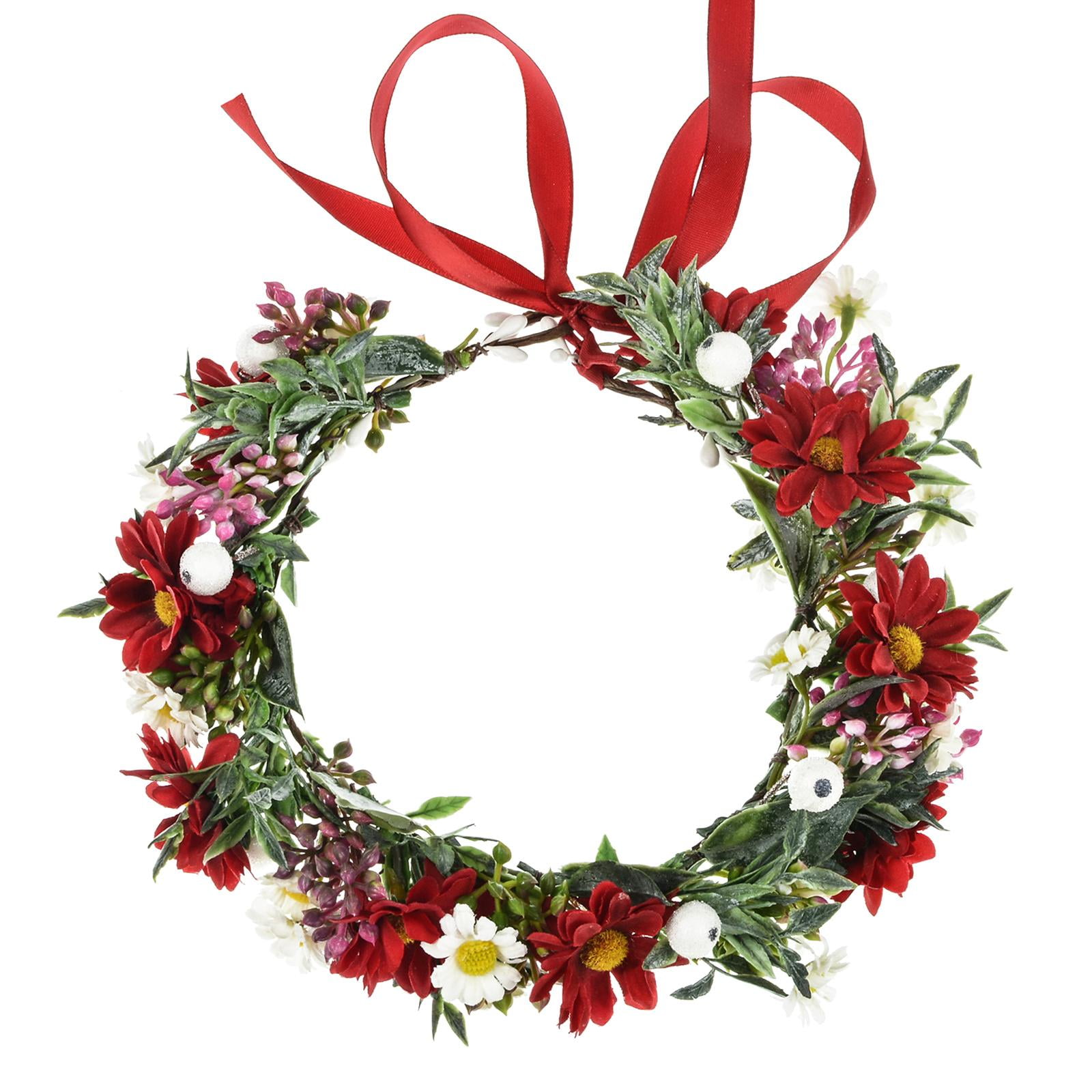 Click here for Siruishop Floral Flower Headband Wreath Hair Band... prices