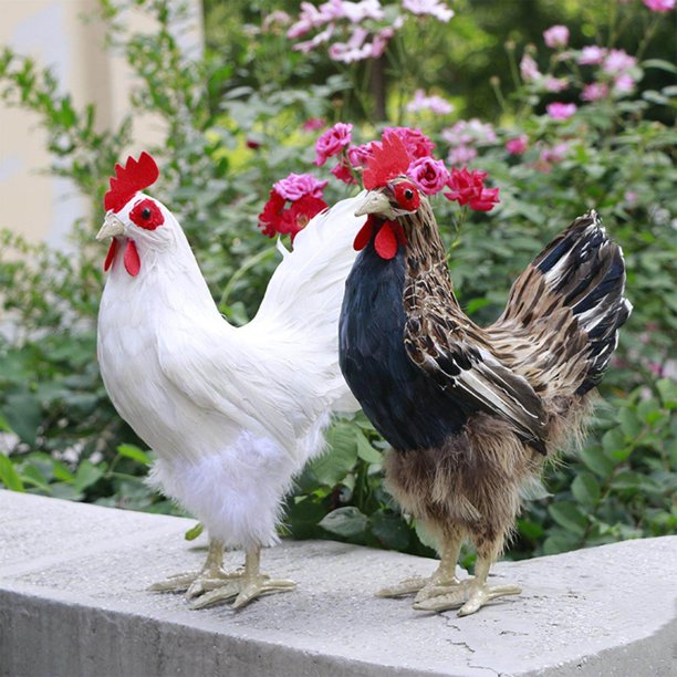 Xingzhi Lifelike Hen Model Realistic Chicken Statue Realistic Animal ...