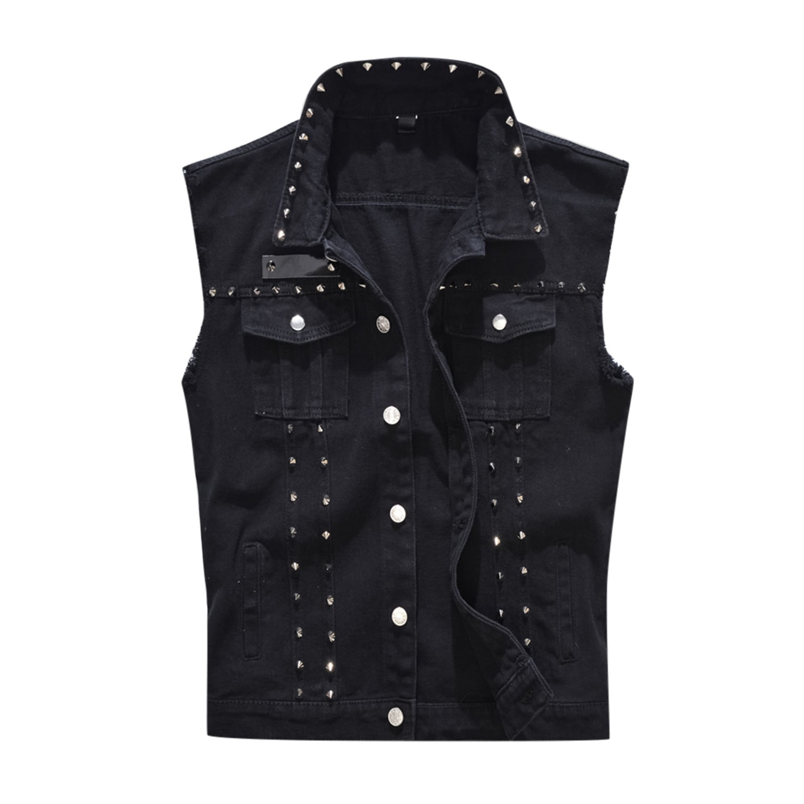 Click here for Hbfagfb Mens Lightweight Vest Retro Lapel Button D... prices