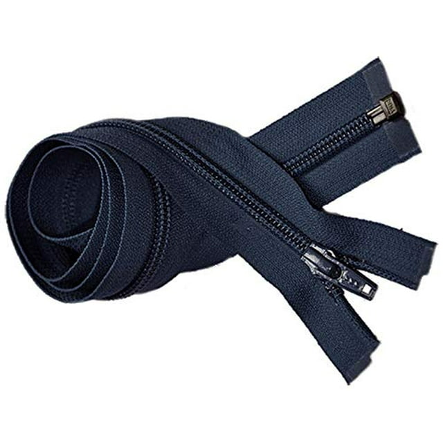 #5 Coil Separating Navy YKK Jacket Zipper - Color Navy 560 - Made in ...