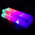 LED Light Sticks, 100 Pack 18 inch Multi Color Foam Baton with 3 Modes ...