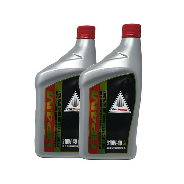 2 Quarts of Genuine 08C35-A141M02 HP4M Honda 4-Stroke Synthetic Blend ...
