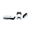 Restored Sony PlayStation 5 Slim Disc Console Bundle with White & Gray ...