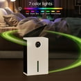 Dehumidifier for Home, 120 oz Water Tank with 7 Colors LED Light and ...
