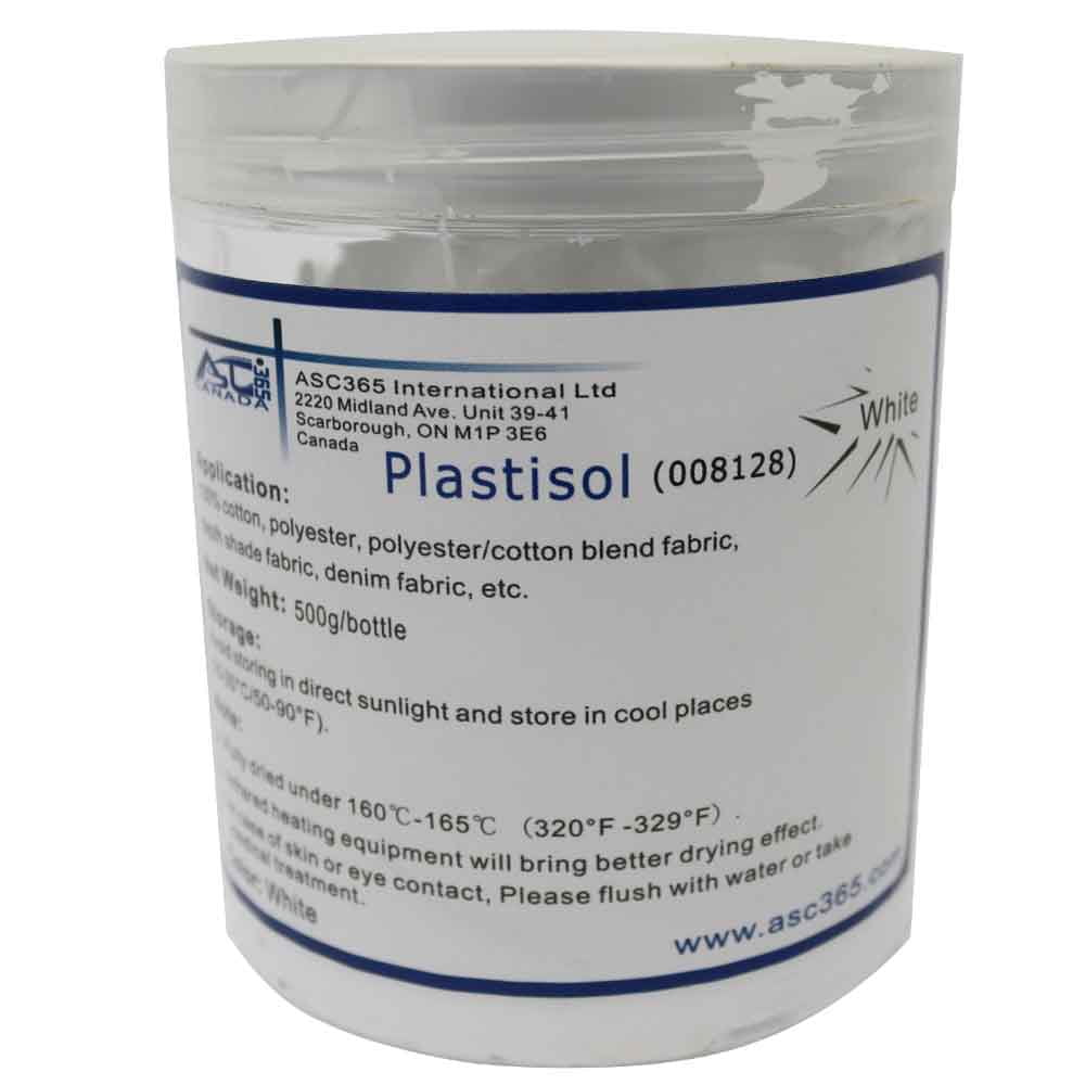 INTSUPERMAI One Bottle White Plastisol Ink for Screen Printing ...