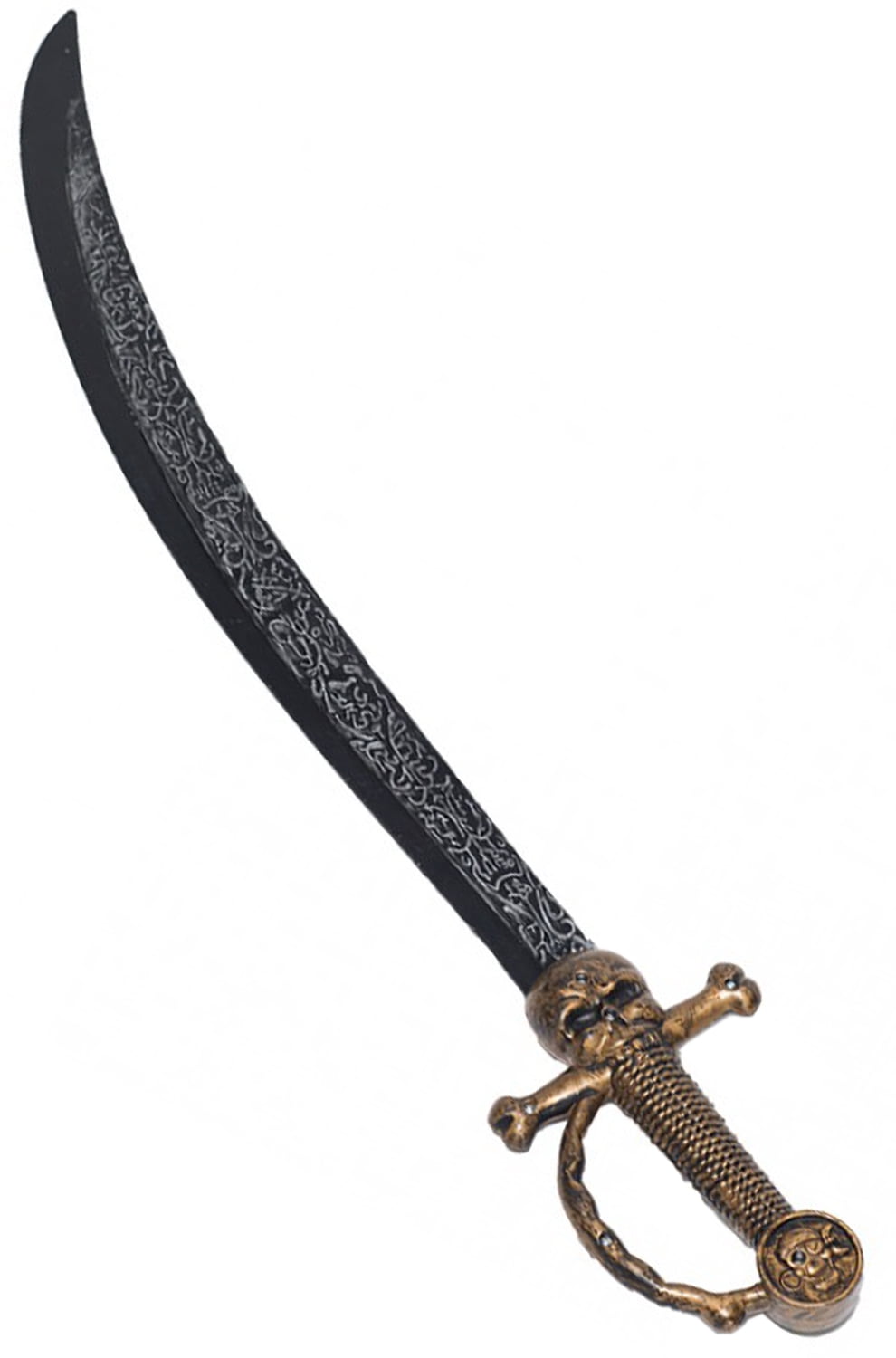 Solid Black Pirate Sword Large Walmart