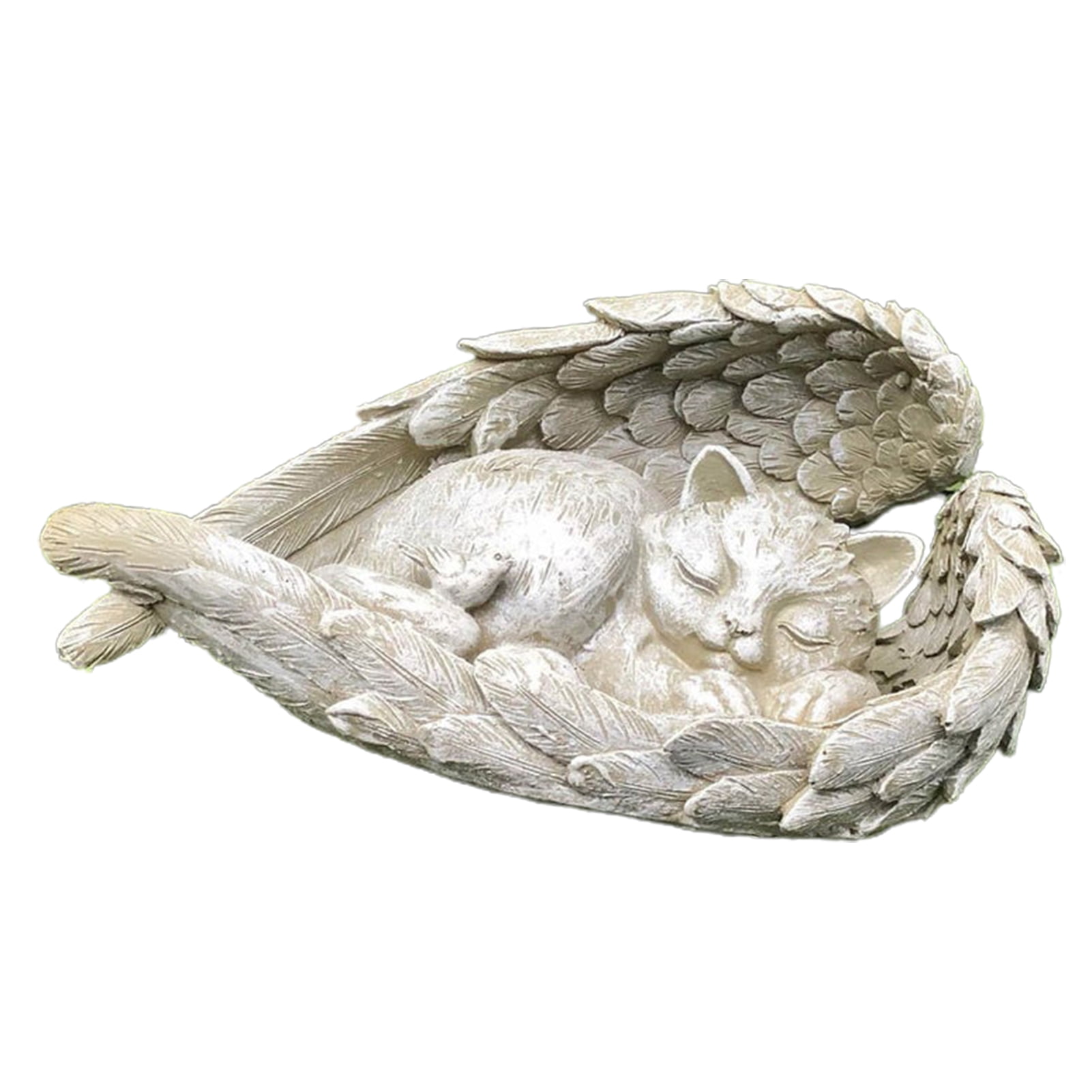 Cat Wrapped In Angel Wings
