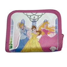 Disney Princess Cinderella, Belle Trifold Wallet for Little Girls ...