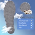 2 Pair -Shoe Inserts for Mens Memory Foam Insoles,Replacement Insoles ...
