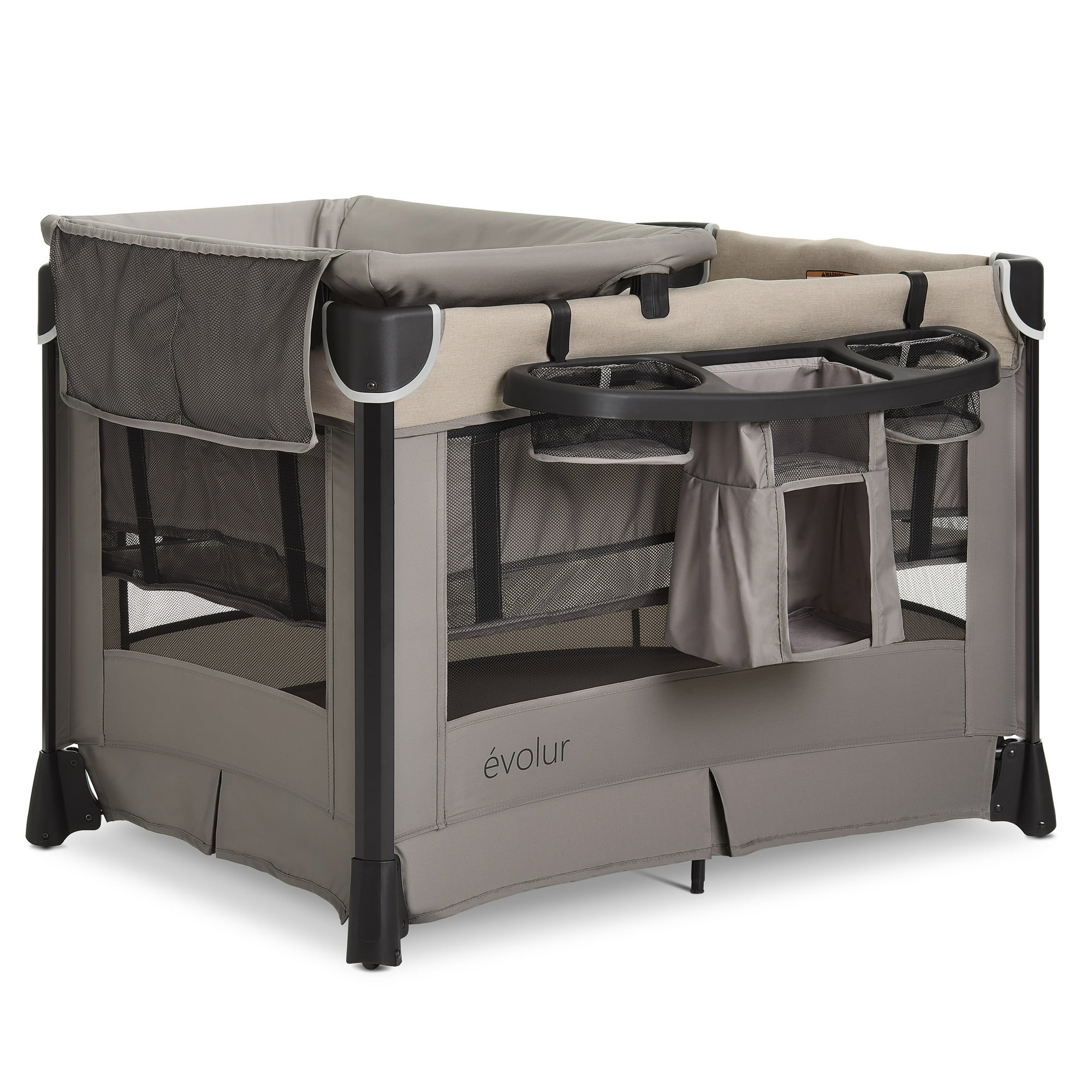 Click here for Evolur Cozy Cove Deluxe Playard  Beige prices