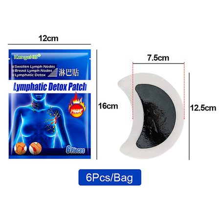 Lymphatic Drainage Detox Patch Effective Anti-swelling Plaster Breast ...