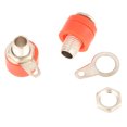 Suodoka 20Pcs 4mm Banana Plug Socket Connectors Mixed Colors Speaker ...
