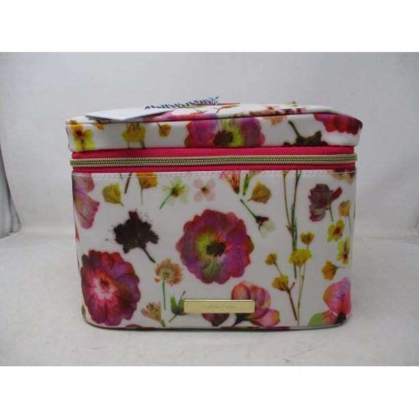 Tartan and Twine Deluxe Train Case - White Floral - Walmart.com